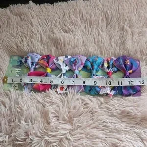 Disney | Accessories | Disney Stitch Colorful Kids Hair Bow Set Of 7 ...